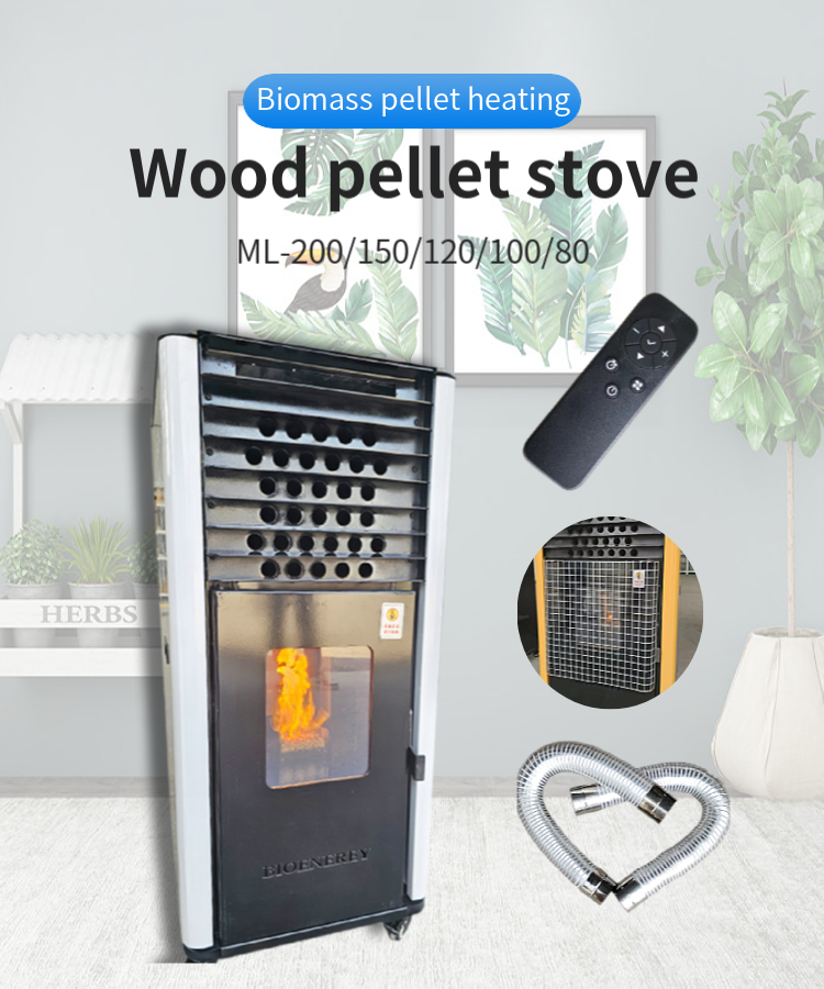 Cheap High Quality Portable Wood Pellet Stove For Office Heating - Buy ...