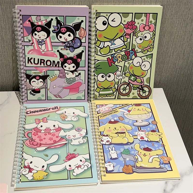 Anime A5 Custom Kawaii Anime Notebook Coil Book Cute Mymelody Kuromi ...