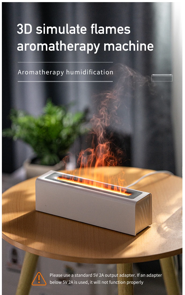 FUSMLI Ultrasonic Aroma Diffuser - Customized Room Air