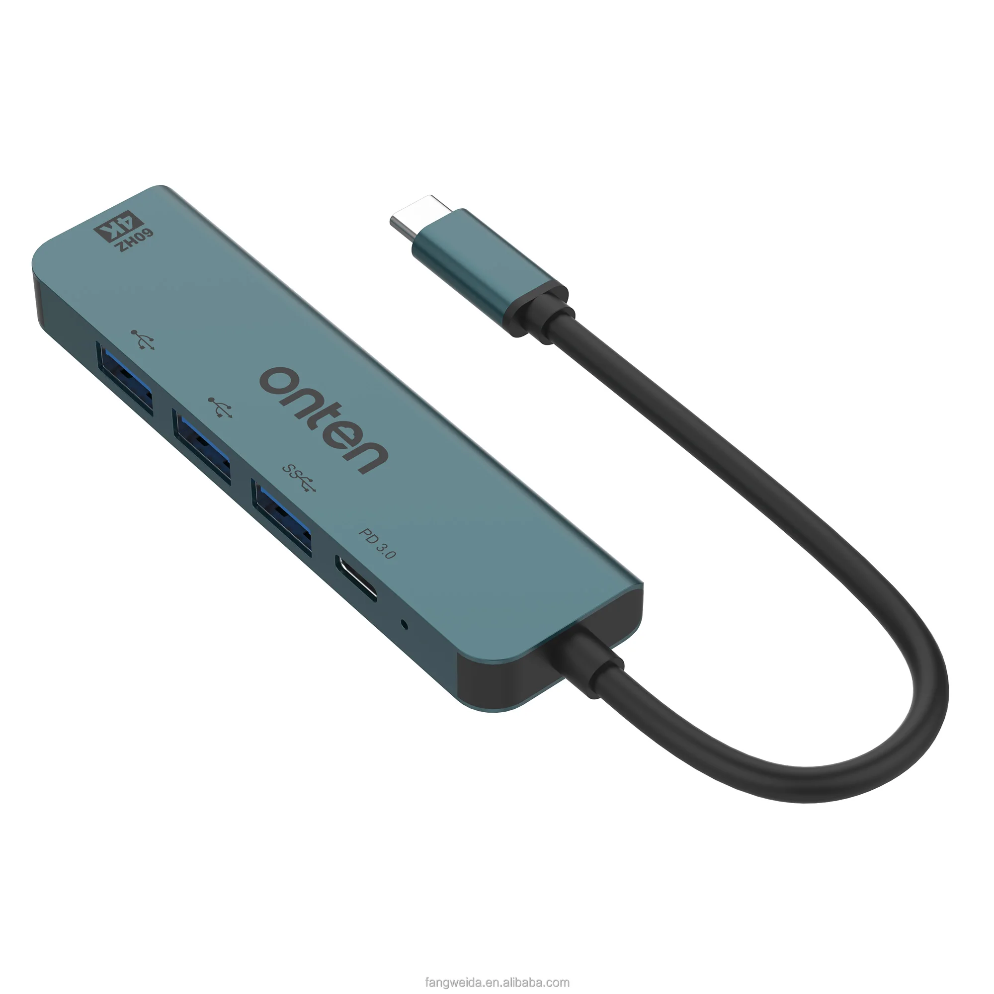 Factory Wholesale Type-c Multi-function Docking Station To +usb*3+type ...