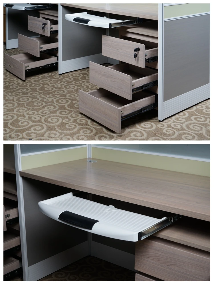 Office Furniture Set for 4 Person Work Benches & Workstations