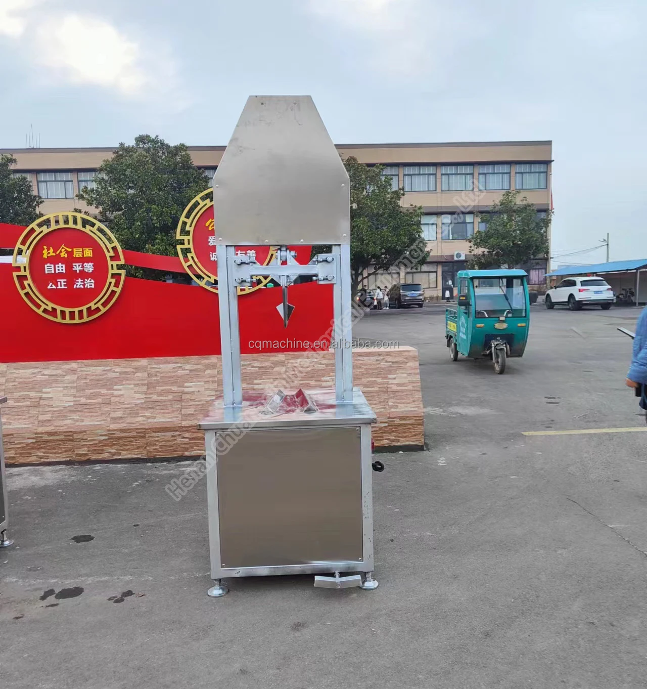 Sheep Head Splitting Machine Pork Slaughter Equipment Sheep Head ...