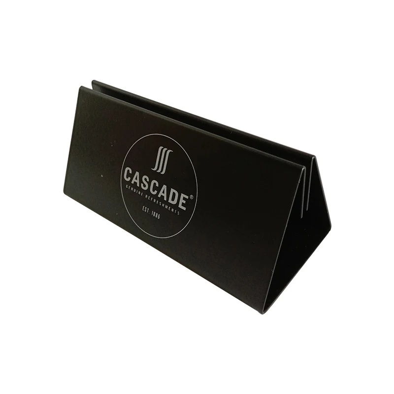 Acrylic Signs Holder Clear Table Signs Stand,Double Sided T Shape Flyer ...