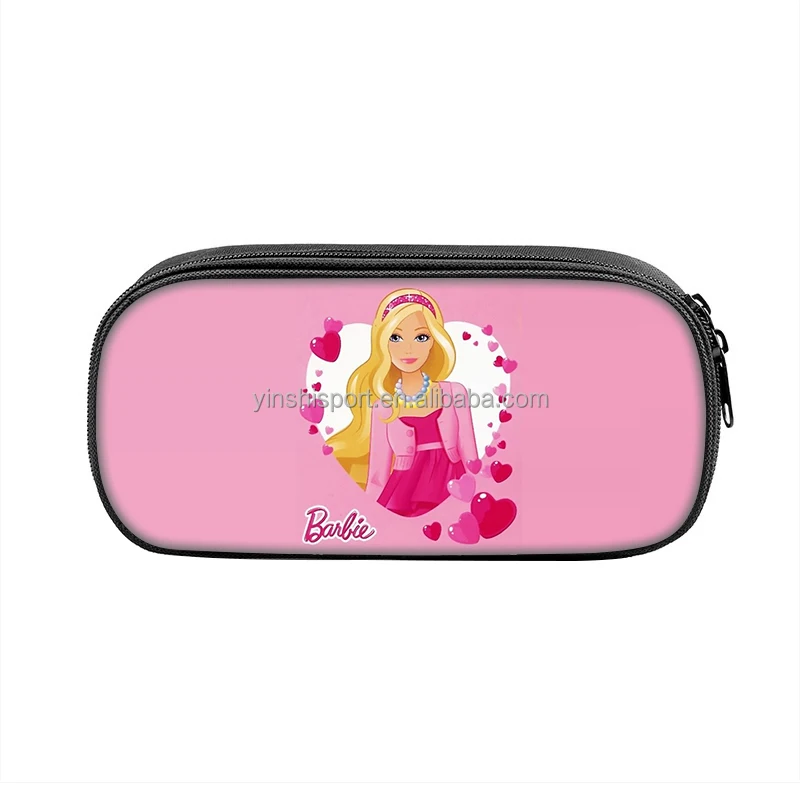 2023 Newest Barbies Girls Compartment Pen Bag Aliexpress Stationery ...