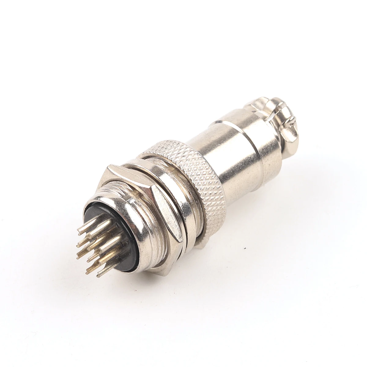 Electrical Gx20 10 Pin Screw Female Male Round Connector Aviation Socket Plug Metal Wire ...