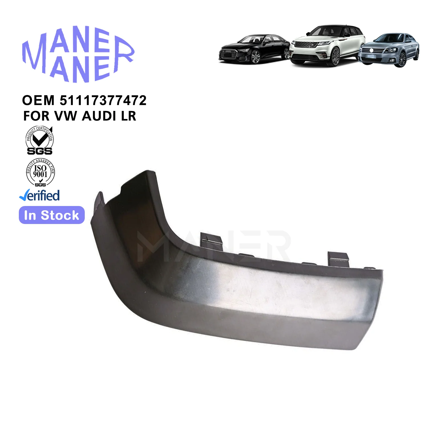 MANER 51117377472 51117377471 Cooling System Genuine Radiator Grille ...
