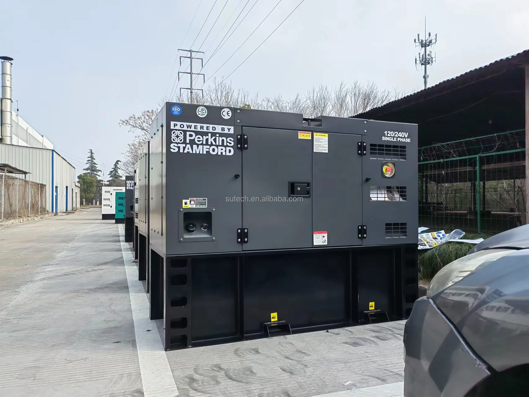 Generador Electrico De 50 Kw Silent Generator Closed 50kw Diesel ...