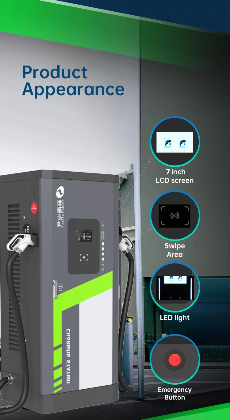 Sennan Commercial Electric Vehicle Charger Fast 60kw To 180kw Dc ...
