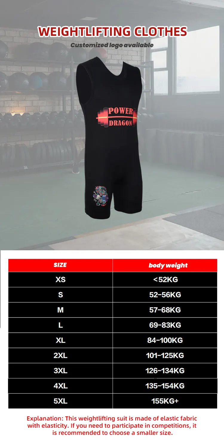 Customized Spandex Weightlifting Suit For Men & Women - Oem