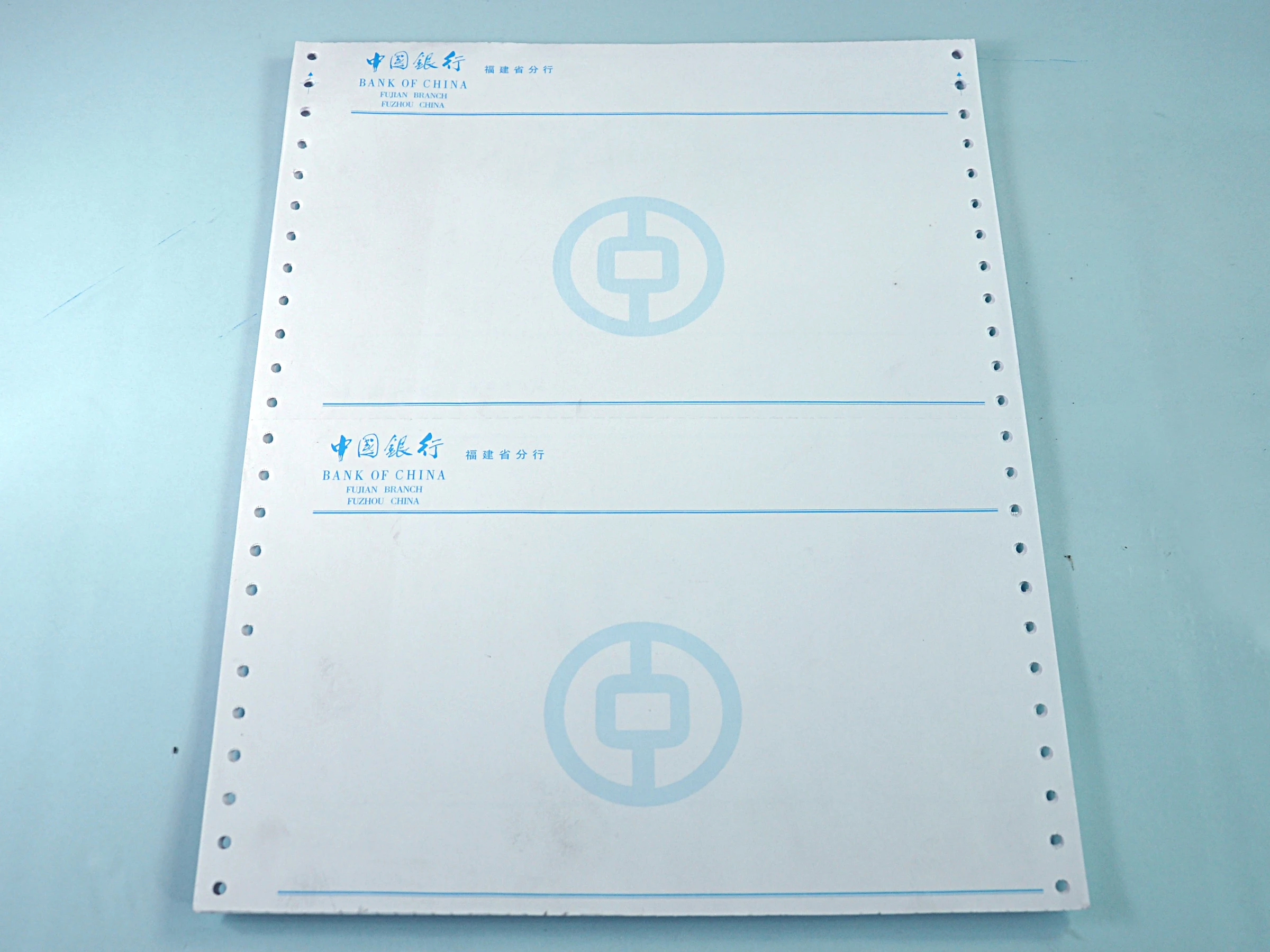 Confidential Payslip Paper Security Bank Atm Pin Mailer For Atm Debit ...