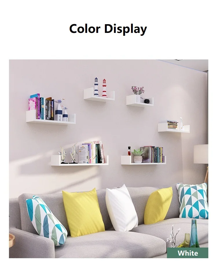 MultiPurpose Hanging U Shaped Floating Shelves for Wall Storage ...