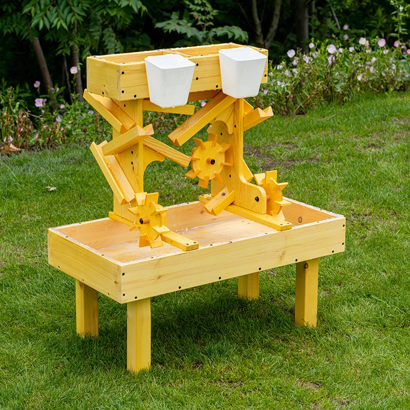 Daycare Preschool Playground Outdoor Wooden Water Table for Kids ...