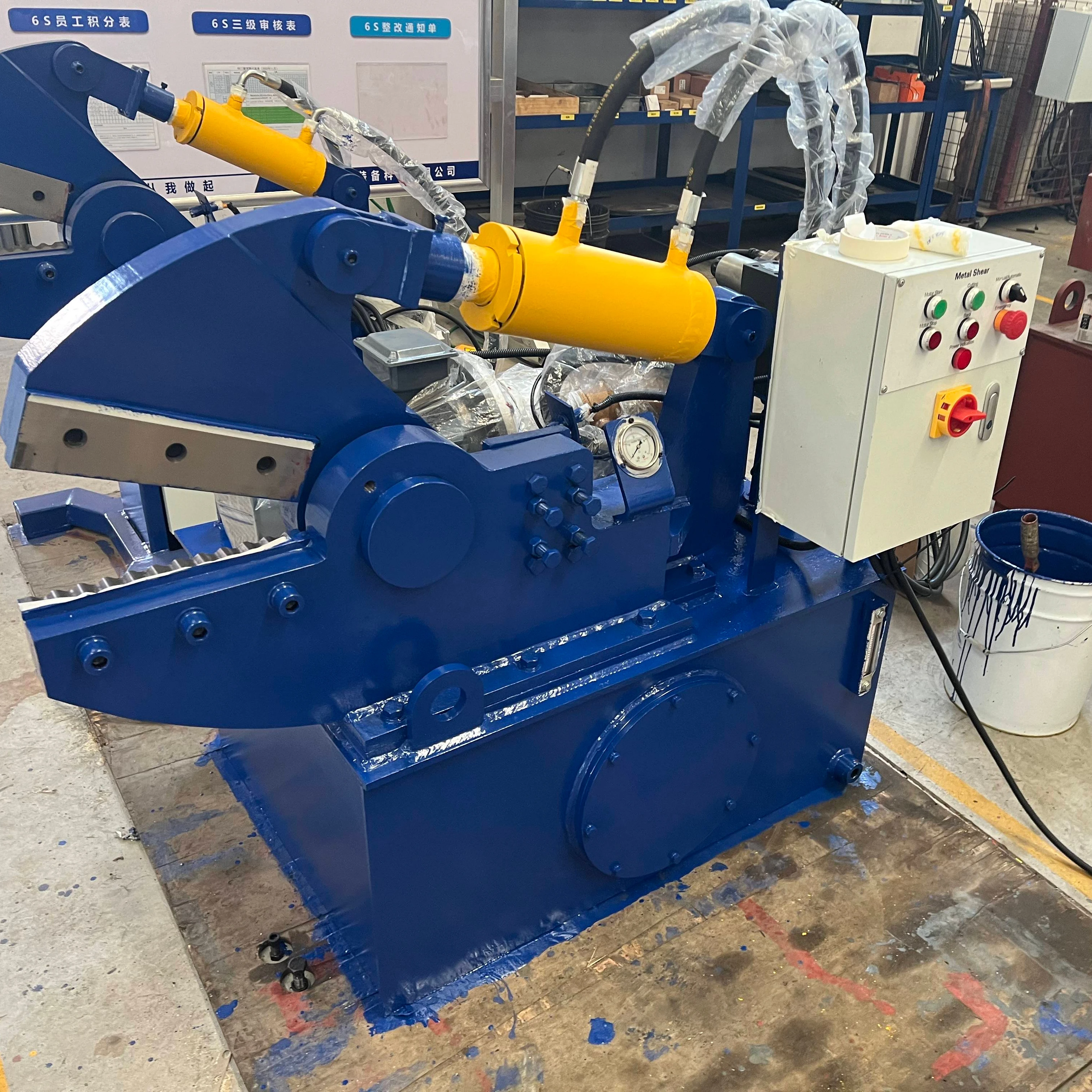 Vanest Mini Hydraulic Metal Scrap Recycling Machine Alligator Shear ...