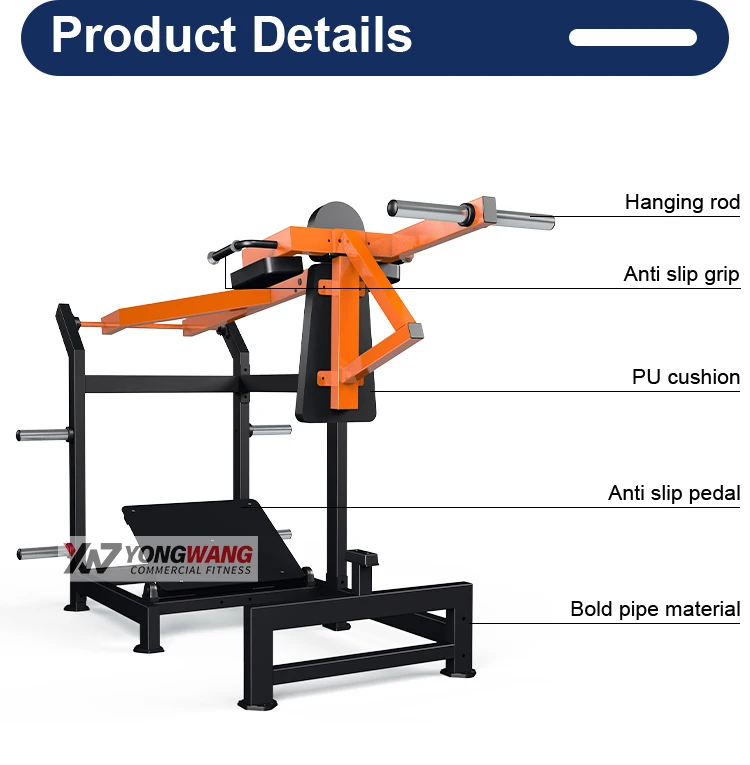 Leg Press Pendulum Squat - Commercial Strength Equipment