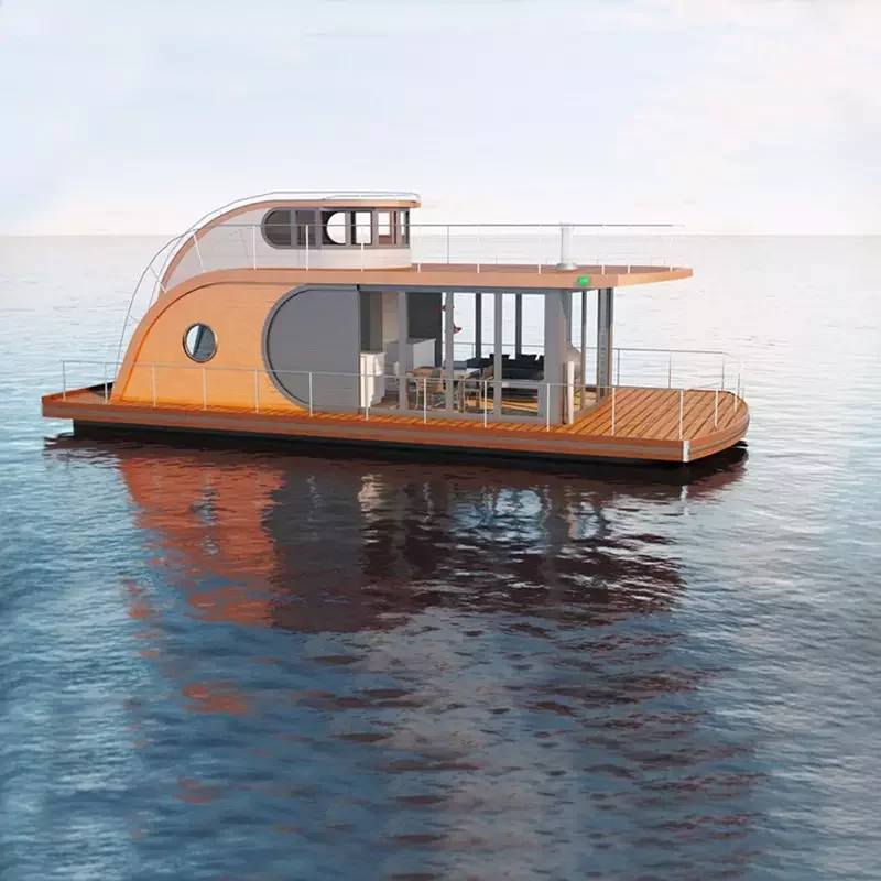 Modern Boathouse Modular Floating Home Prefab Container Hotel Floating ... Modern Boathouse Modular Floating Home Prefab Container Hotel Floating ...