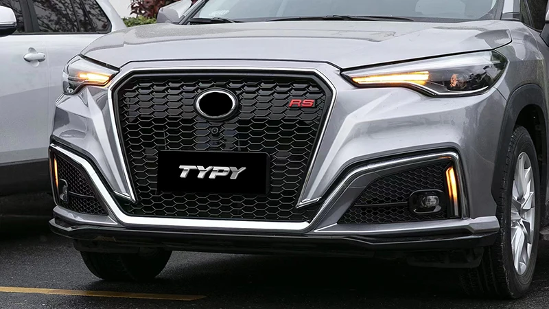 Toyota Corolla CROSS Bumper Grille Spoiler Kits for 2020-2022