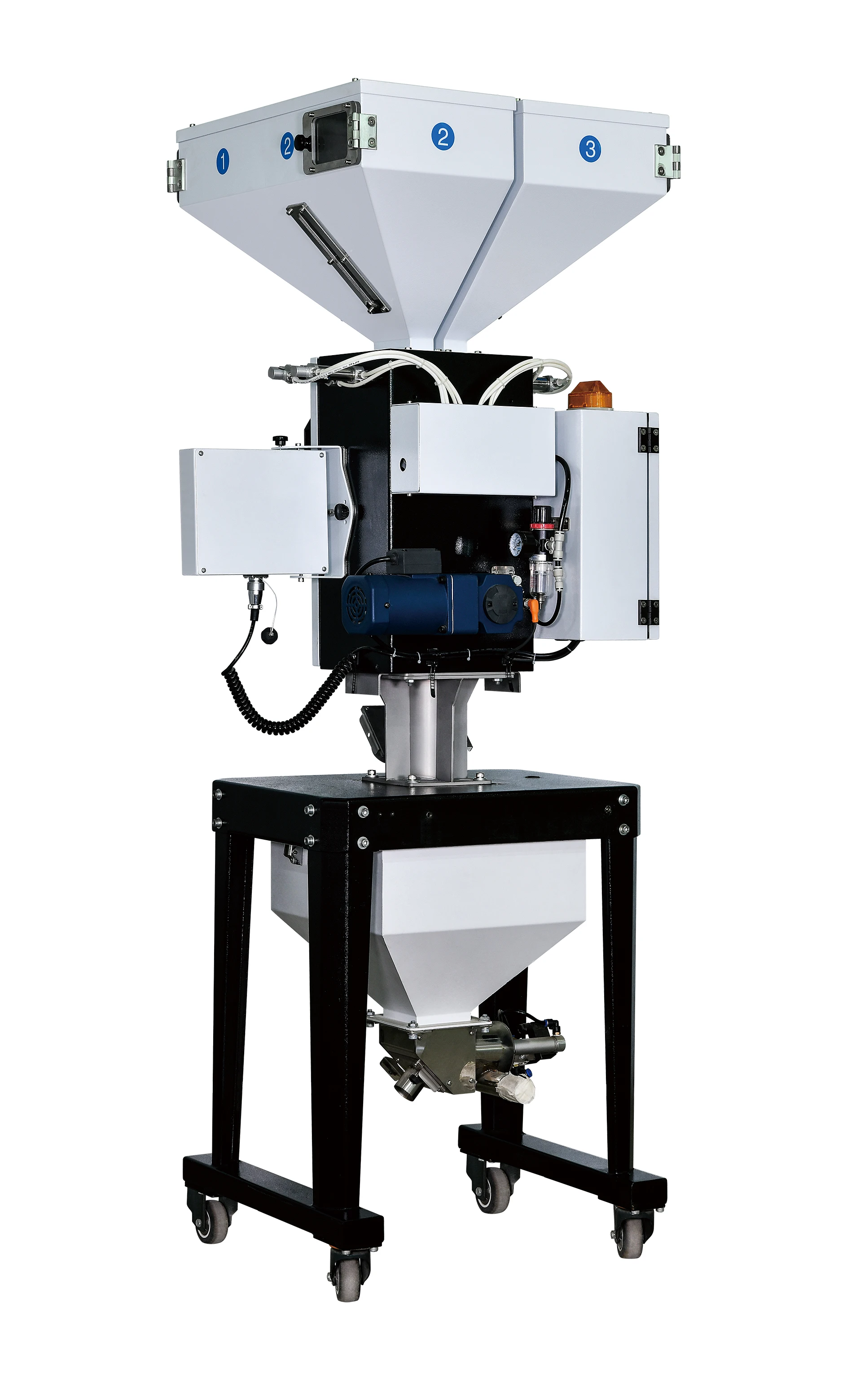 Gainwal Automatic Component Gravimetric Doser Plastic Pellet Blender ...