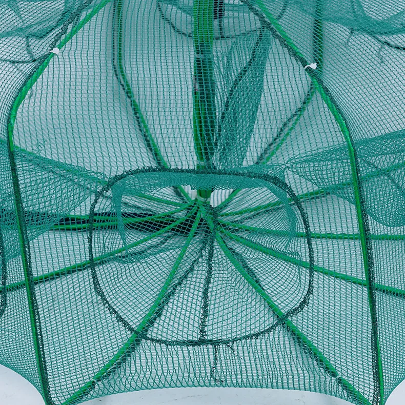 Polygonal Shrimp Cage Foldable Shrimp Cage Fishing Tools Automatic ...