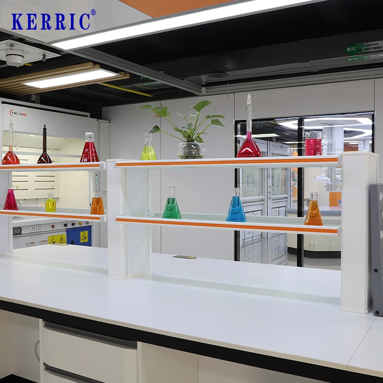 Lab Furniture Table School Laboratory Workbench With Socket Chemistry ...