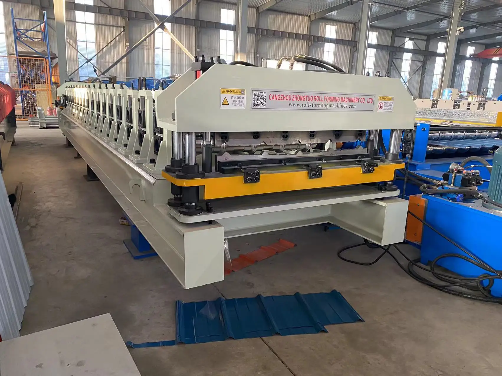 PBR Panel Roofing Machine - High Safety & Efficiency