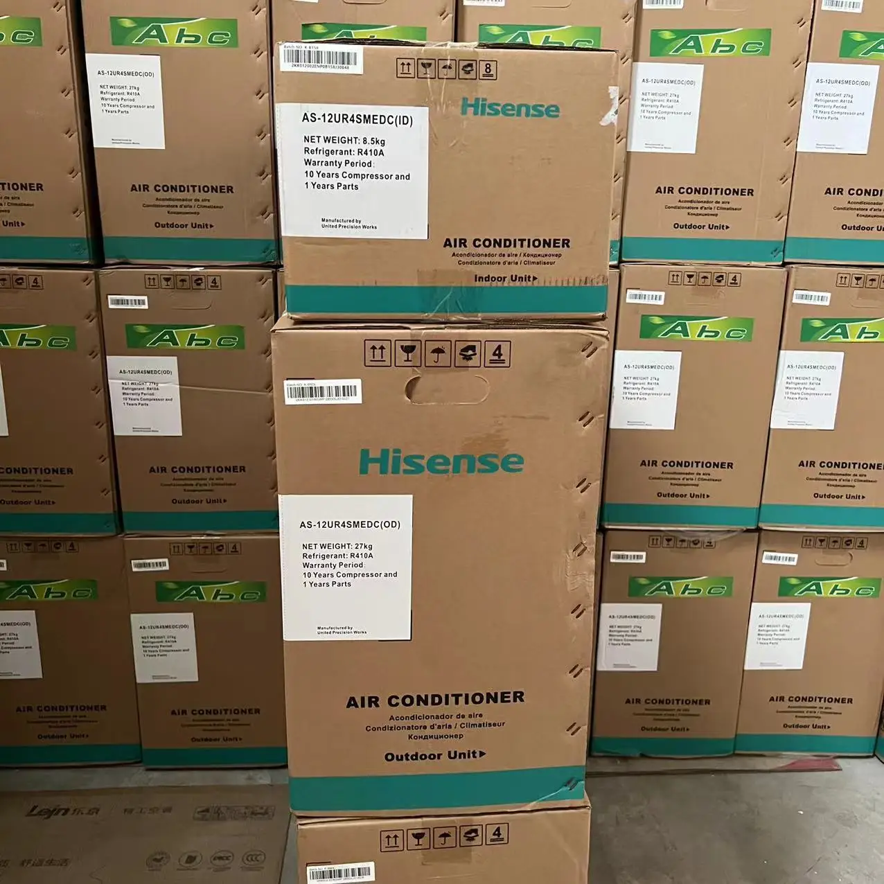 Alibaba.com: Hisense 2Hp 18000BTU Split Air Conditioner with WIFI, Heat ...