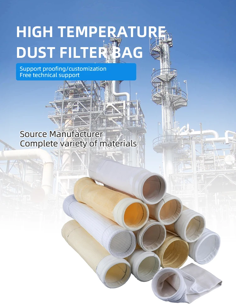 Tri-star High Quality Dust Collector Filter Bagsptfe Non Woven Folding ...
