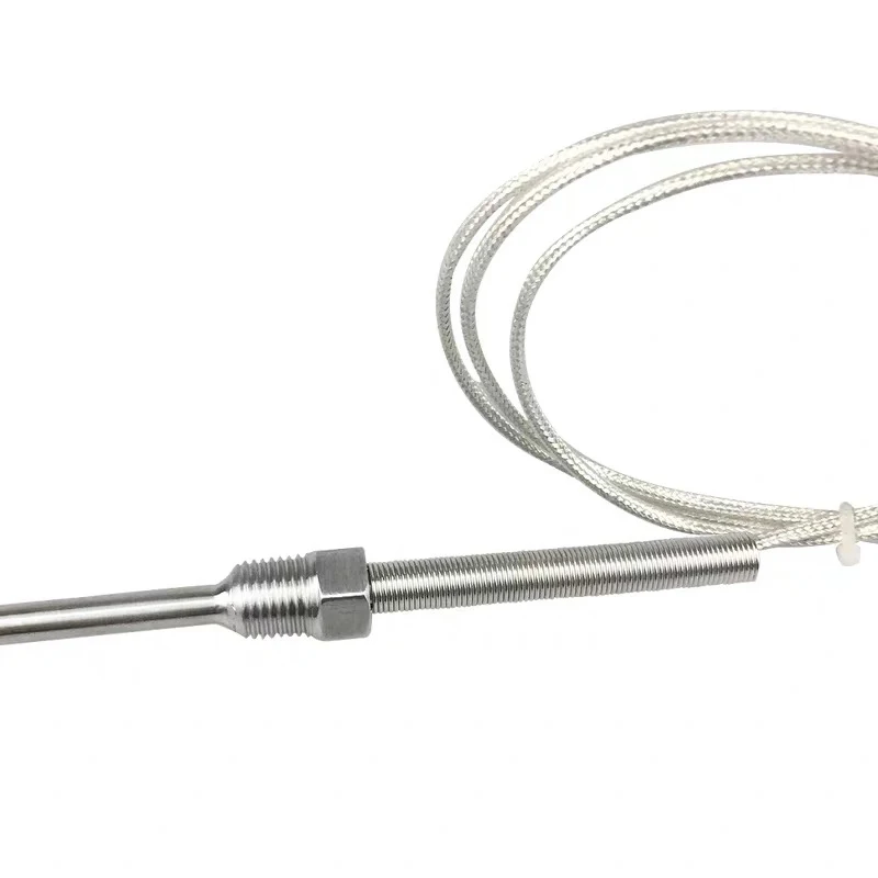 A ClassTemperature Sensor RTD PT100 Sensor Probe M8 Thread 3 Wires ...