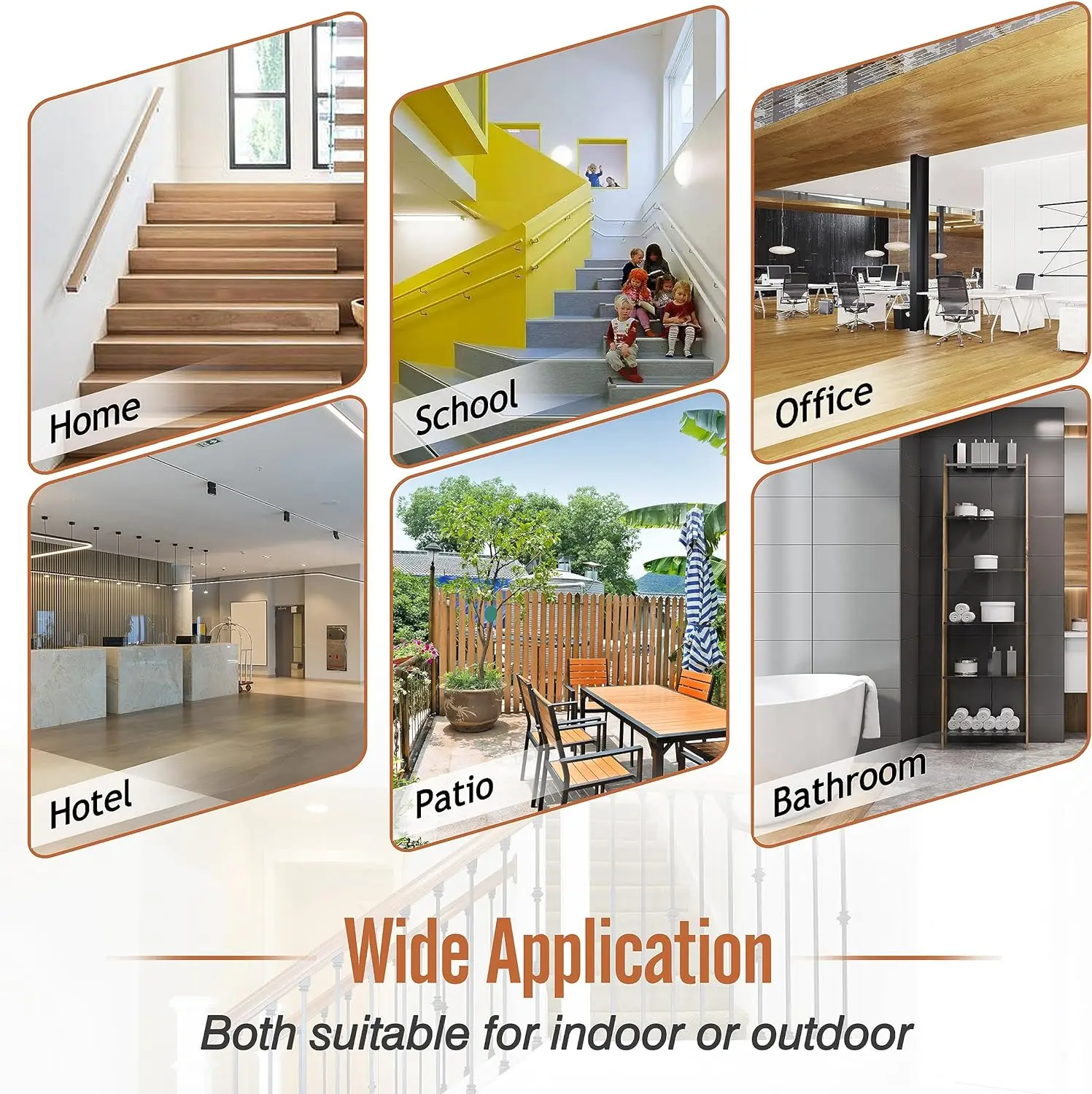 L Shape Modern Design Stair Handrail Brackets for Easy Installation ...