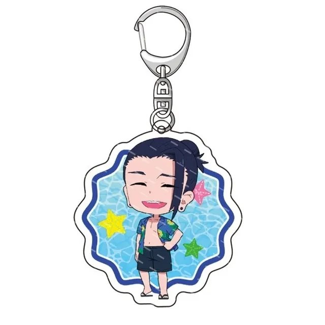Jujutsu Kaisen Gojo Geto Cosplay Keychain Casual Beach Cute Anime ...