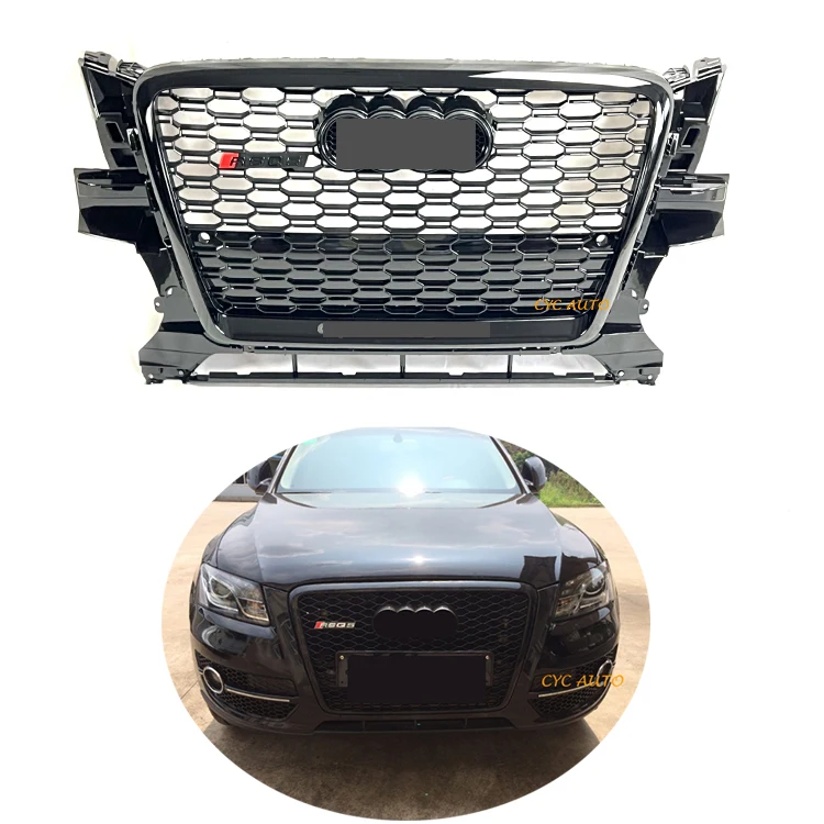 Q5 modified For Audi Q5 radiator facelift RSQ5 front bumper grille 2008 ...
