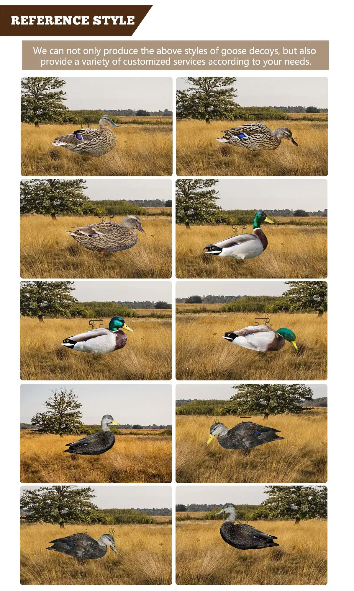 Custom Multiple Style Waterproof Plastic Lifelike Anti-scratch Fully ...