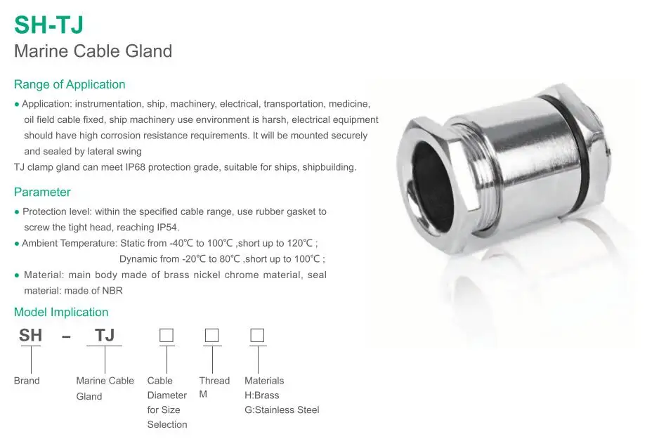 IP68 Brass Marine Stuffing Box Cable Gland| Alibaba.com