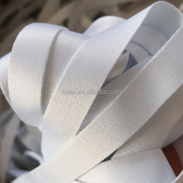 Kofei Custom Polyester Printing Blank White Lanyard Webbing