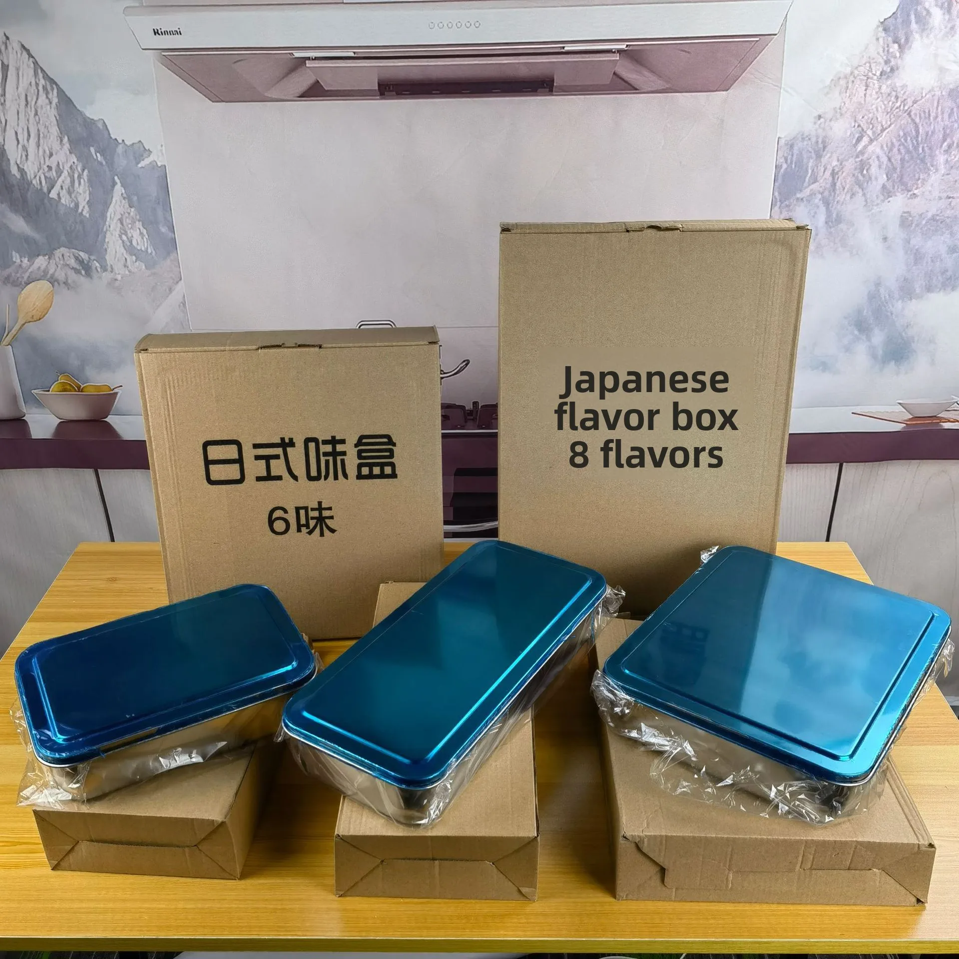 Yolecen Wholesale Four-Compartment Stainless Steel Seasoning Box ...