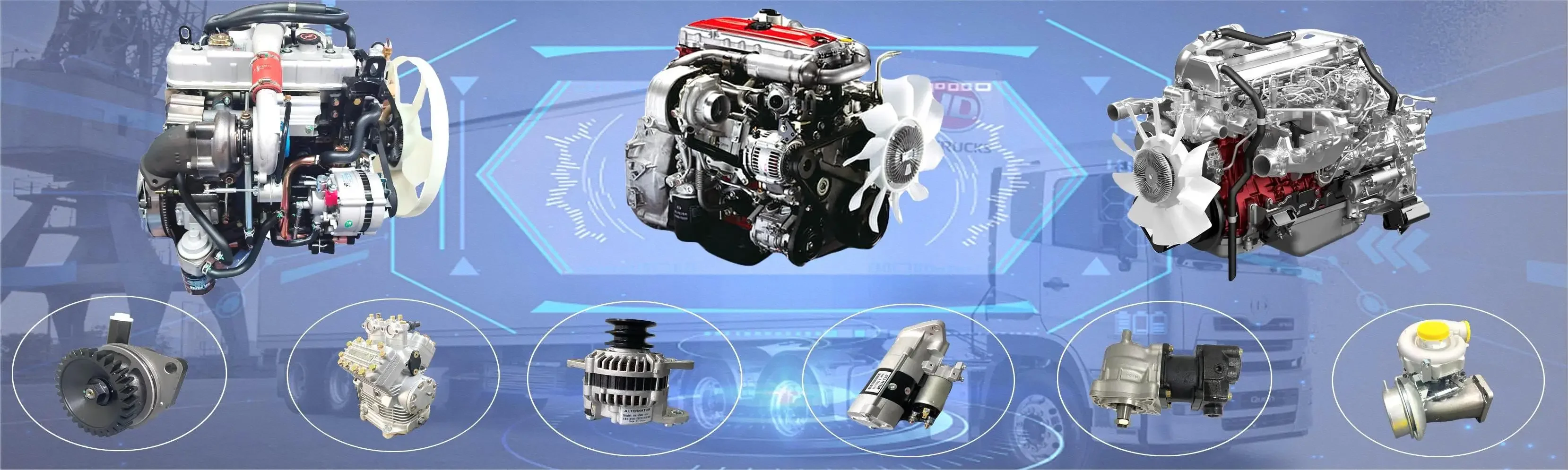 Complete Original 4.2l Diesel Used Engine 1hd 1hd-fte 1hd-ft 1hd-t For ...