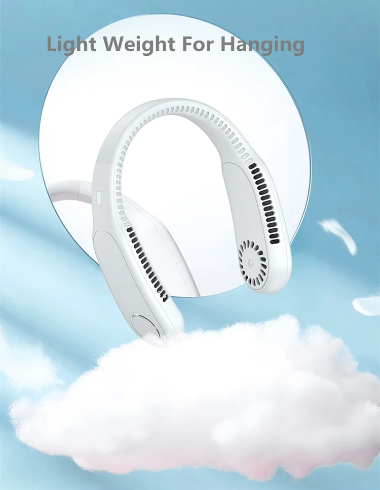 Custom Personal Cooler Bldc Electric Fans Hanging Charger Smart ...