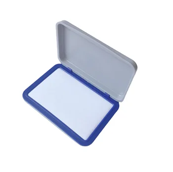 Inkless Washable Finger Print Inking Pad Blank Empty Fingerprint Pads ...