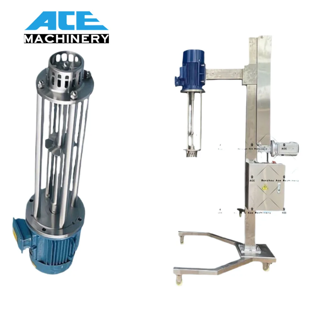 High Shear and Ribbon Mixer Homogenizing/Dispersing/Emeulsifying ...