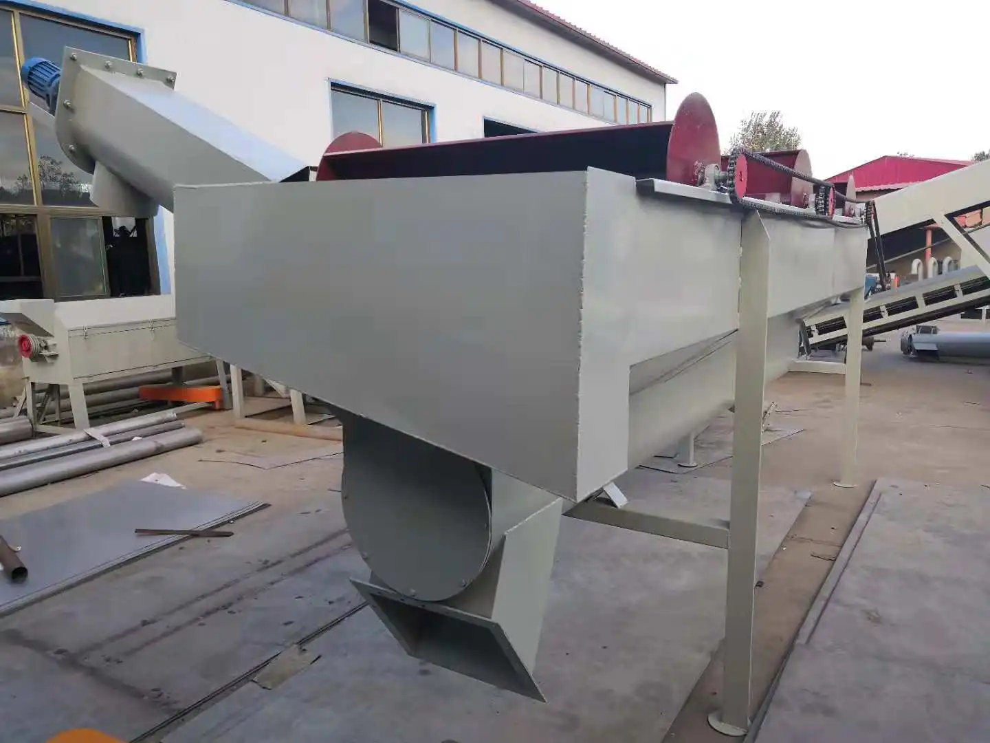 Customizable Pet Bottle Recycling Floating Washing Tank For Recycling ...