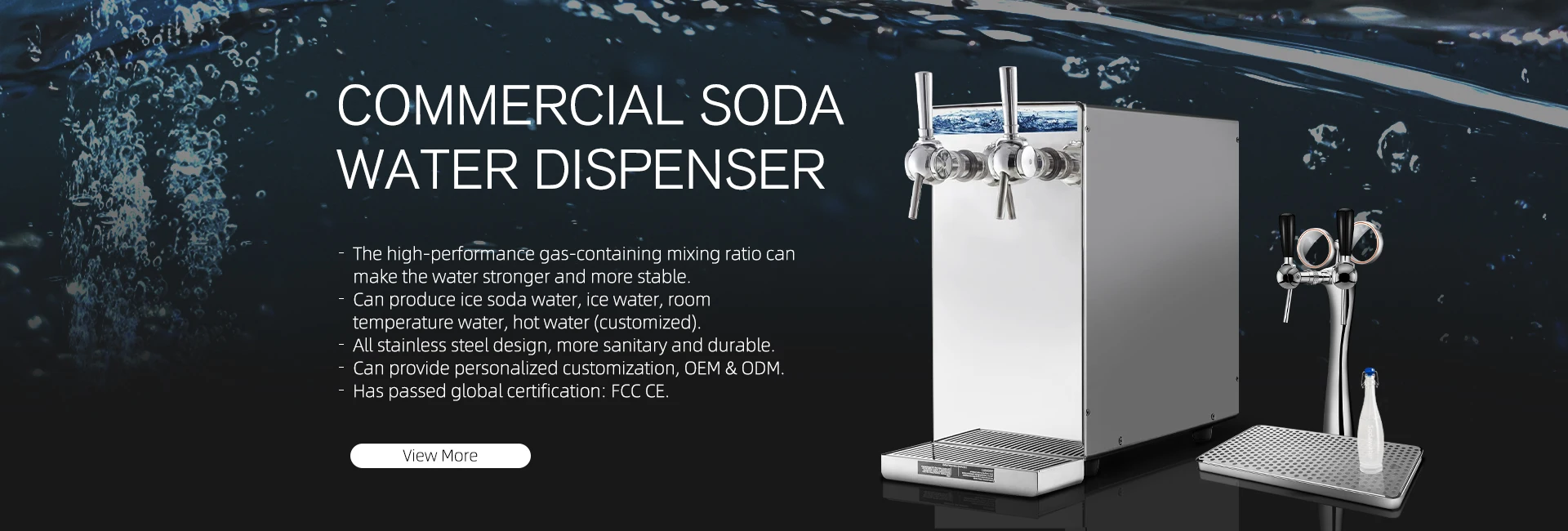Cheap Industrial Carbonated Water Machine Electric Hot And Cold Water Dispenser Desktop ...