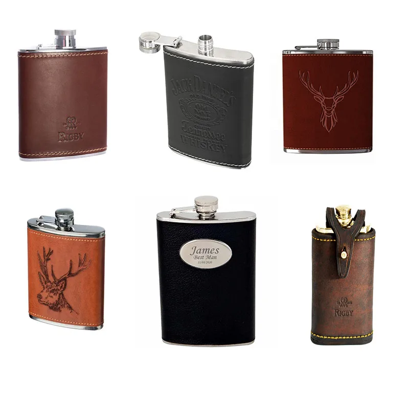 Luxury Liquor Flasks For Women 6oz 7oz 8oz Stainless Steel 304 Hip ...