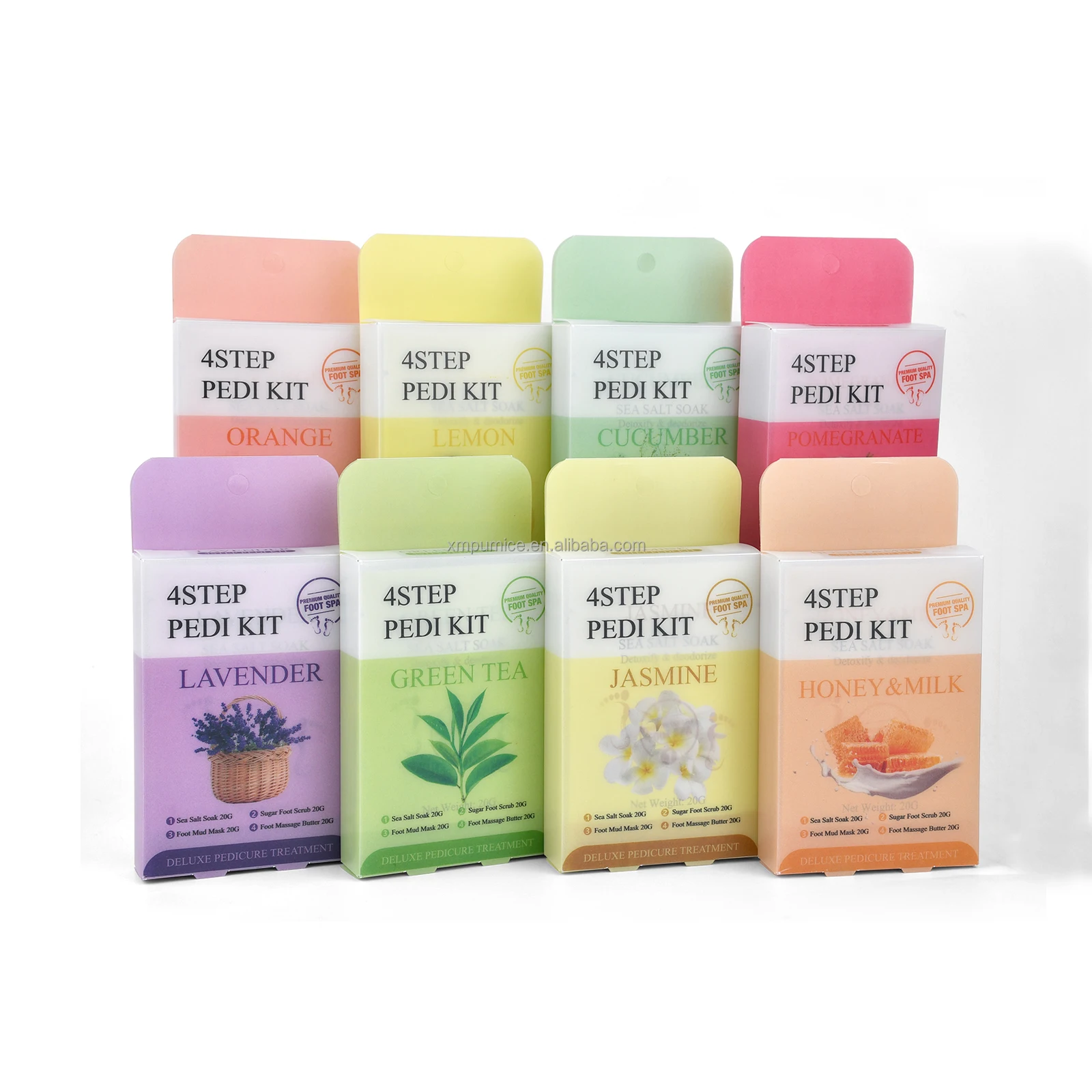 Foot Soak 4 Step System Jelly Spa Pedicure and Scrub Foot Spa Soaker Salon Pedicure Kit| Alibaba.com