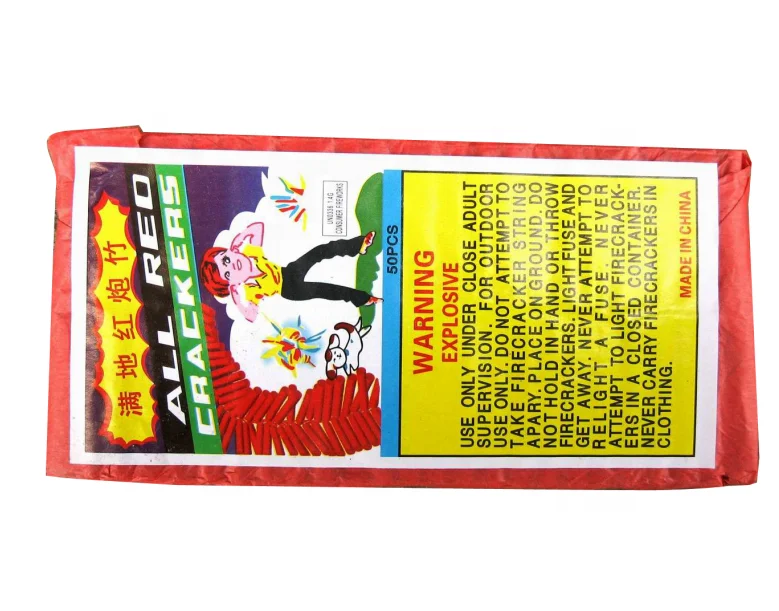 Wholesale Wedding New Year Fireworks All Red Celebration Firecrackers ...