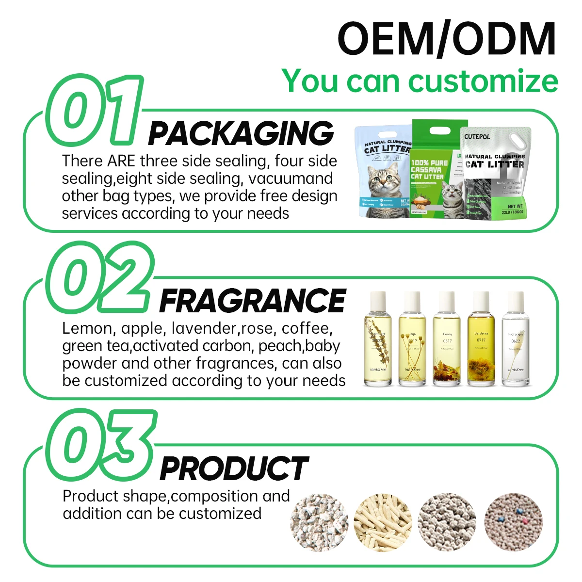 10kg Natural Sodium Crushed Ore - Fast Clumping Cat Litter