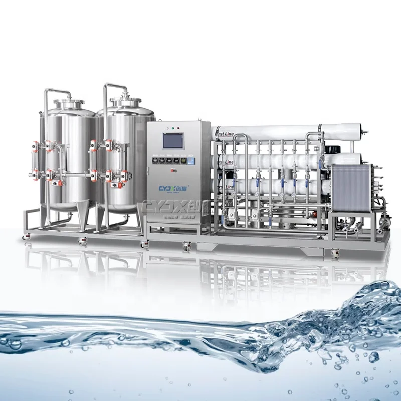 CYJX Two Stage Ro System Deep Well Drinking Water Treatment Plant Water ...