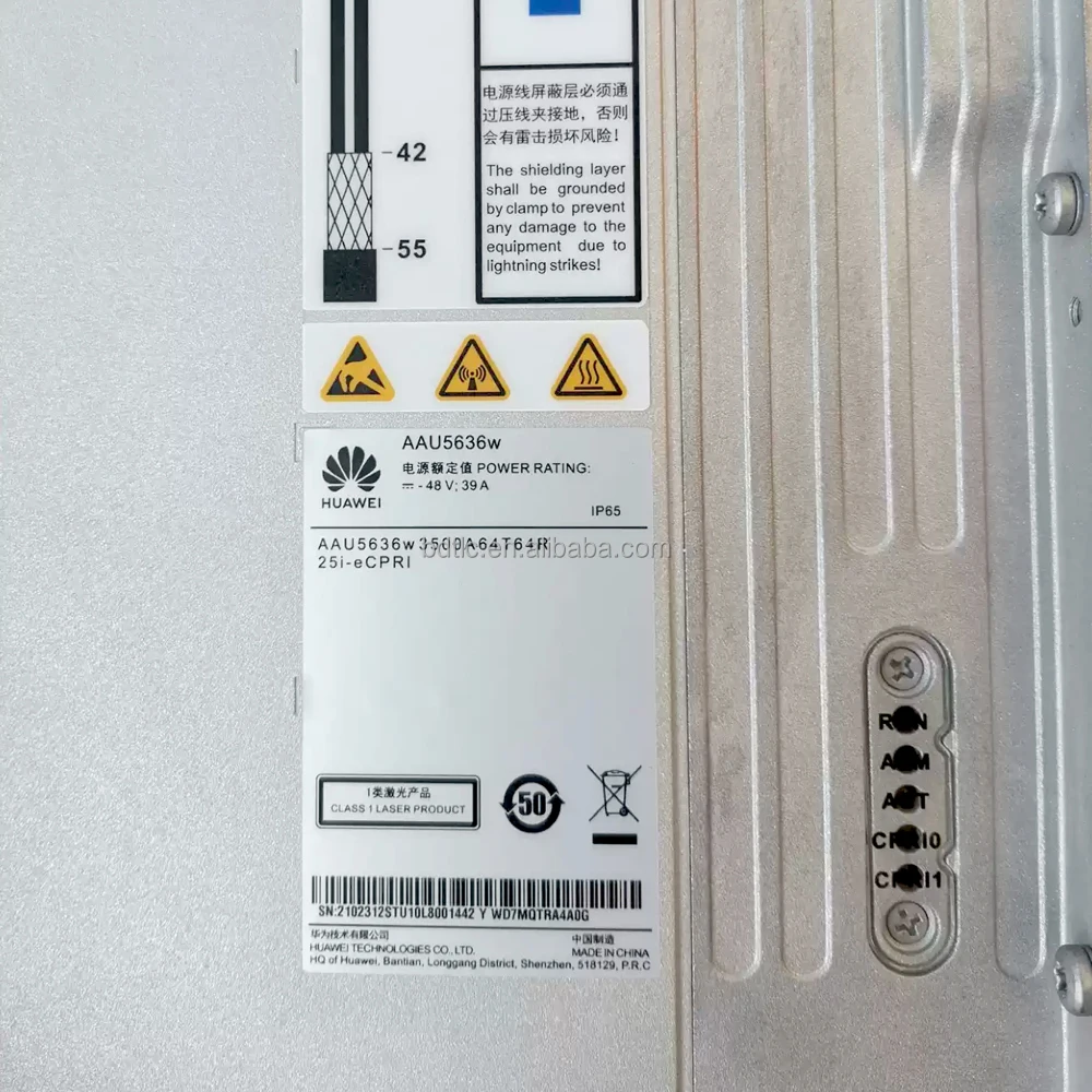 Huawei 5g Aau Estación Base Aau5636w 3500a 64t64r 02312stu Aau Unidad ...