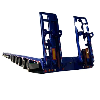 Customer Customization Multi-axles 60 Ton 40 Feet 12pcs Flatbed ...