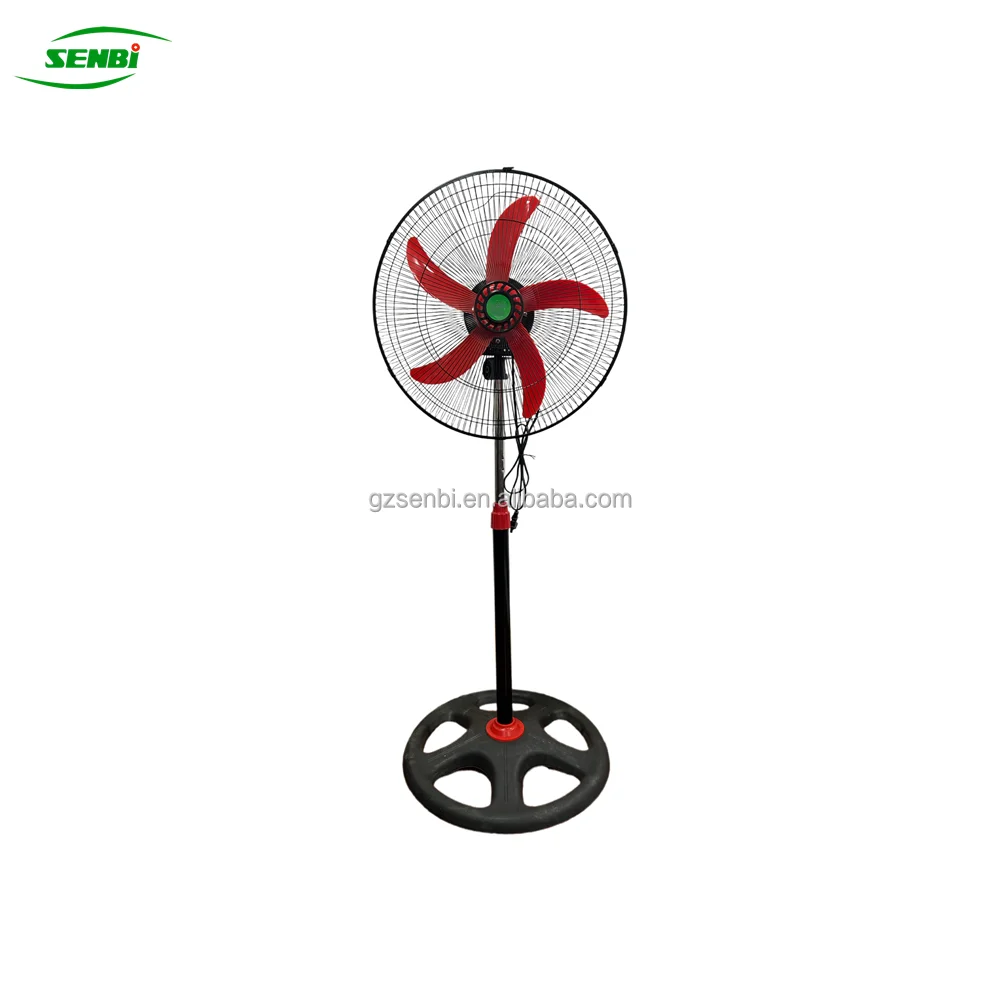Metal Crown Stand Fan - Powerful 18 Inch Pedestal Fan