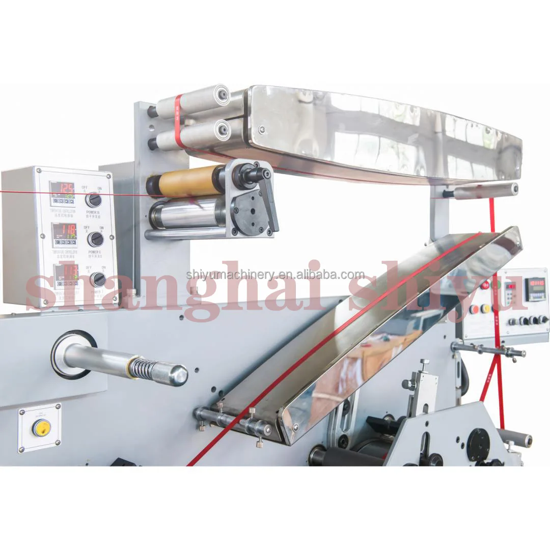 Flexo Label Printing Machine Weaving Adhesive Label Printing Machine ...