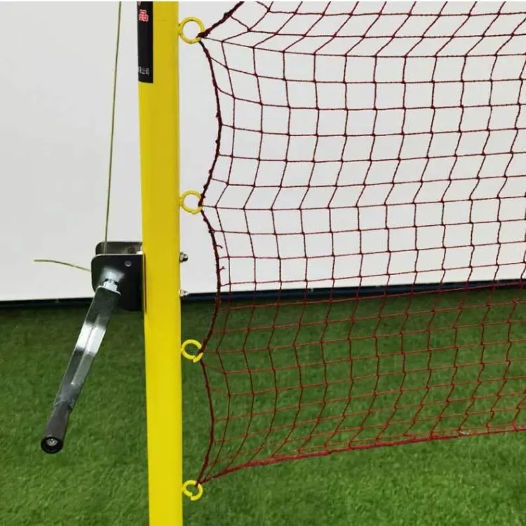 1.55m Height Cast Iron Steel Portable Movable Badminton Net Post
